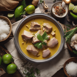 Carne de porco com leite de coco à moda Malásia | Mestre do Fogão