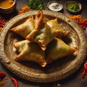 Samosa (pastel folhado com recheio de carne e/ou legumes) | Mestre do Fogão