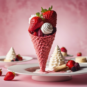 Cone de frutas vermelhas | Mestre do Fogão