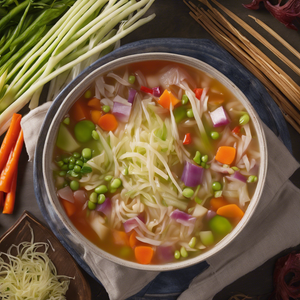 Sopa chinesa de vegetais | Mestre do Fogão